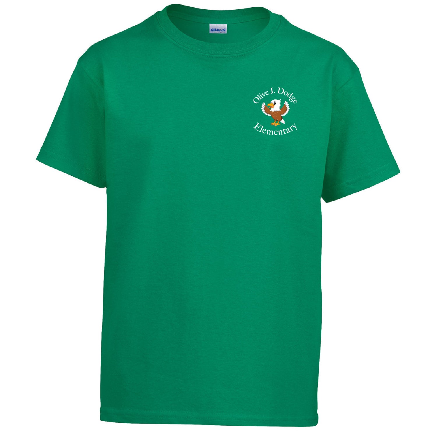 Dodge Elementary Short Sleeve T-Shirt - Kelly Green – Dodge Elementary ...